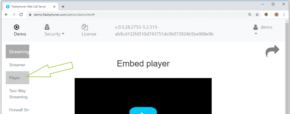 Testing Rtsp Html5 Player Flashphoner Streaming And Calls For Web